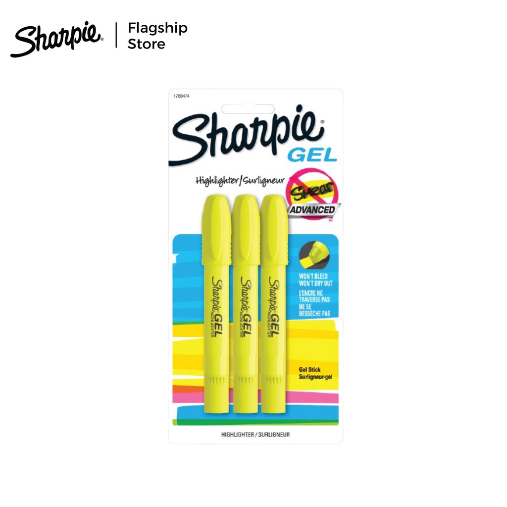 Sharpie Gel Stick Highlighter Sets | Shopee Singapore