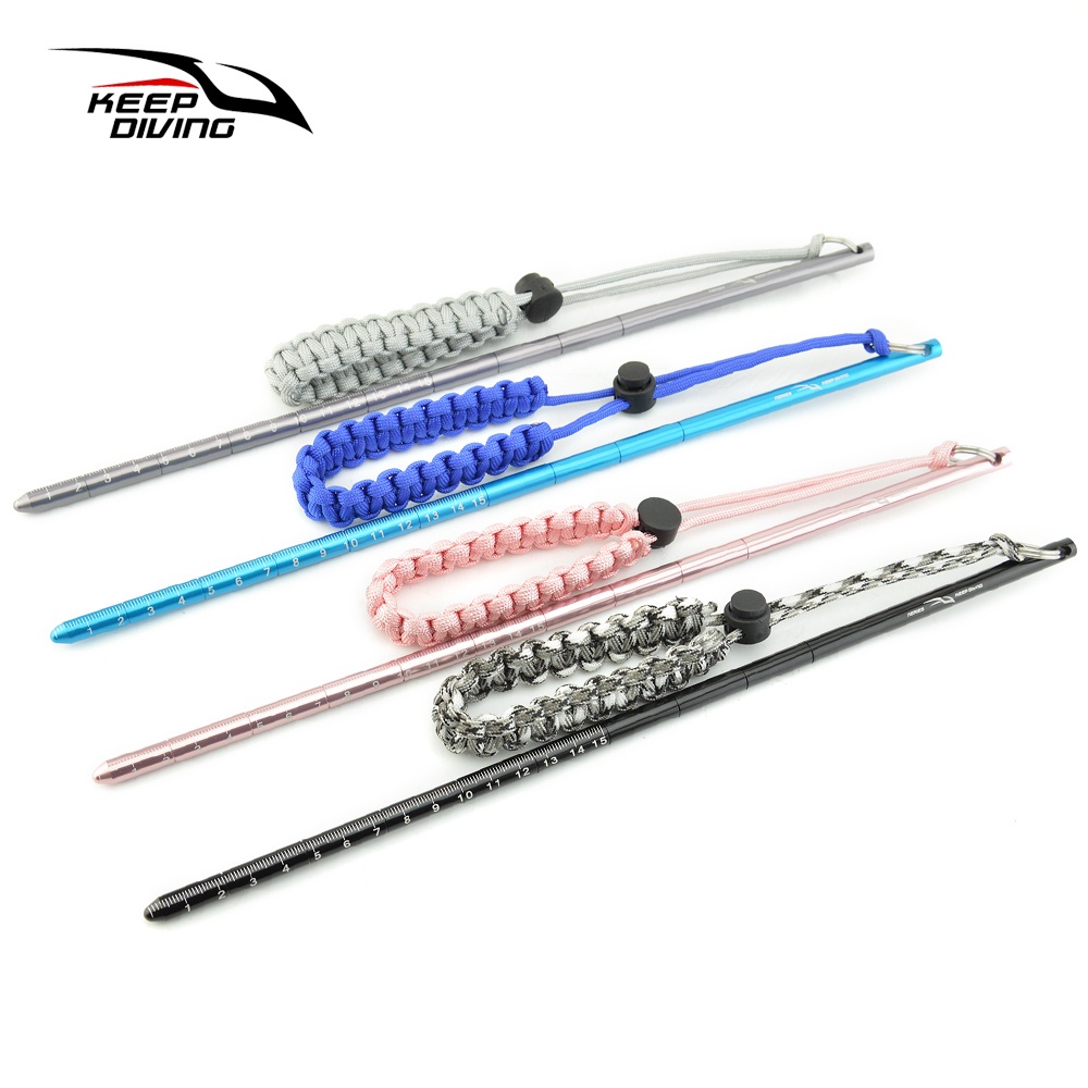 KEEP DIVING Light Weight Aluminium Alloy Scuba Diving Stick Pointer Rod ...