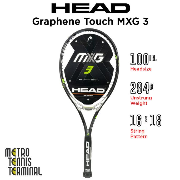Head Graphene Touch MXG 3 Magnesium (Tennis Racket) | Shopee Singapore