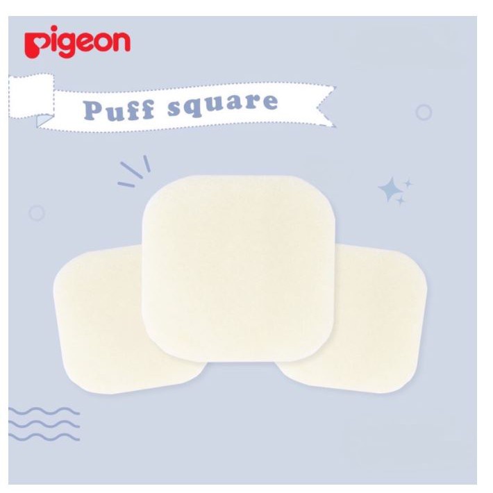 PIGEON Puff Square Powder Sponge / Foundation Sponge Puff Square Make ...