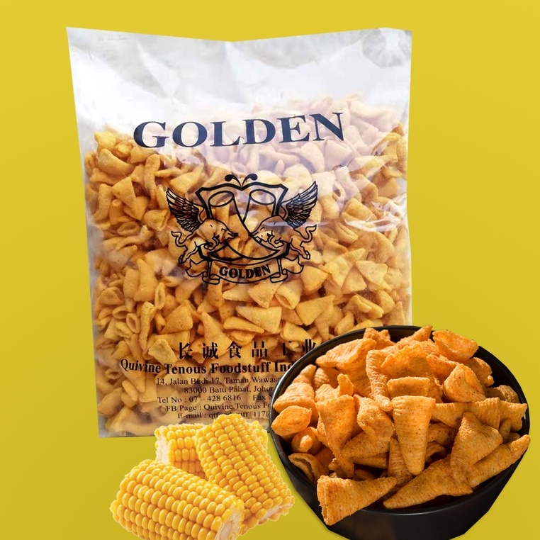 GOLDEN HORN Corn Snacks - Spicy/Cheese (1kg/2kg) | Shopee Singapore