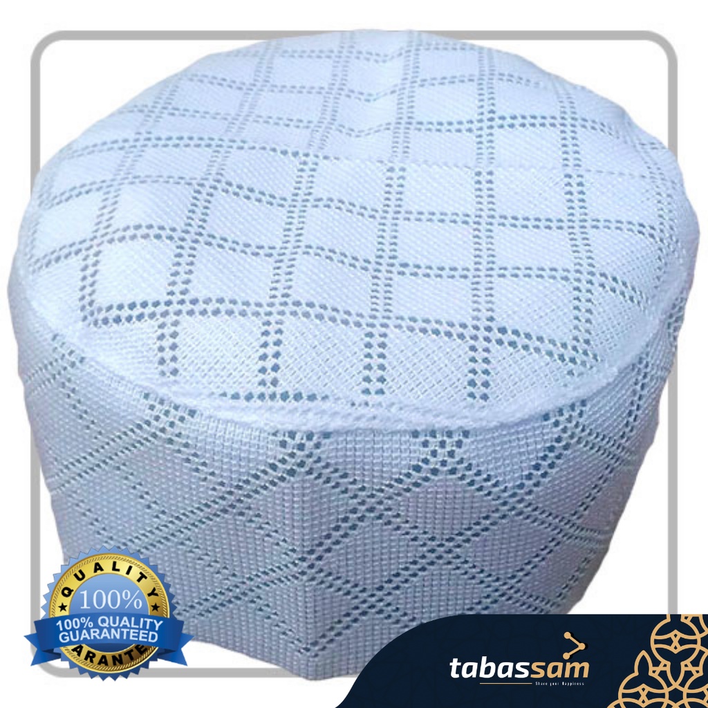 Tabassam Id Lulu Al Bukhari Net Peci Habaib Thin Net Skullcap Net Peci Habib Peci Al