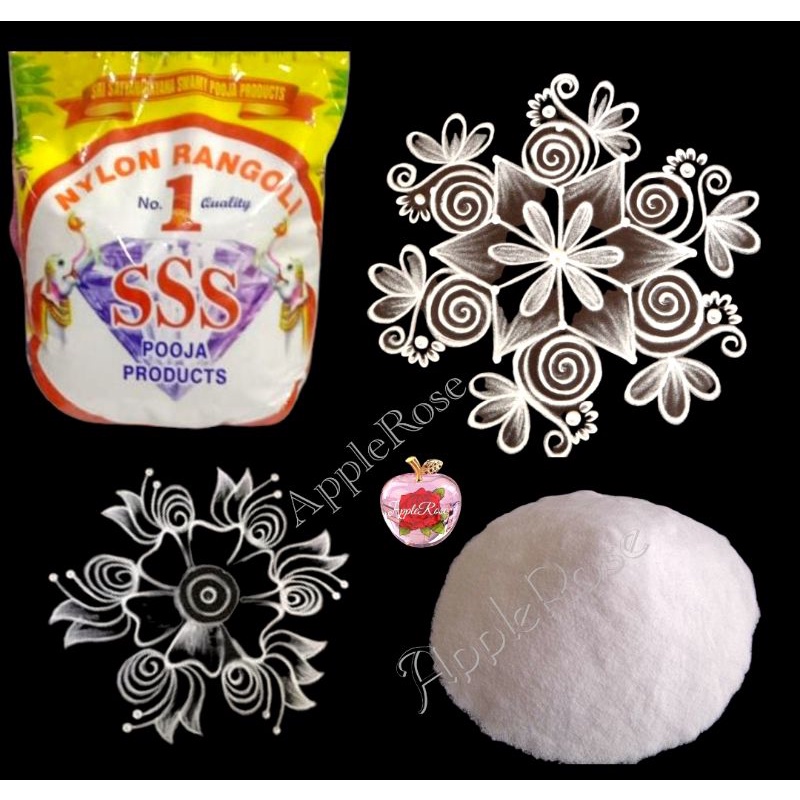 1kg white colour rangoli powder sand/Art sand white/Rangoli kolam sand ...