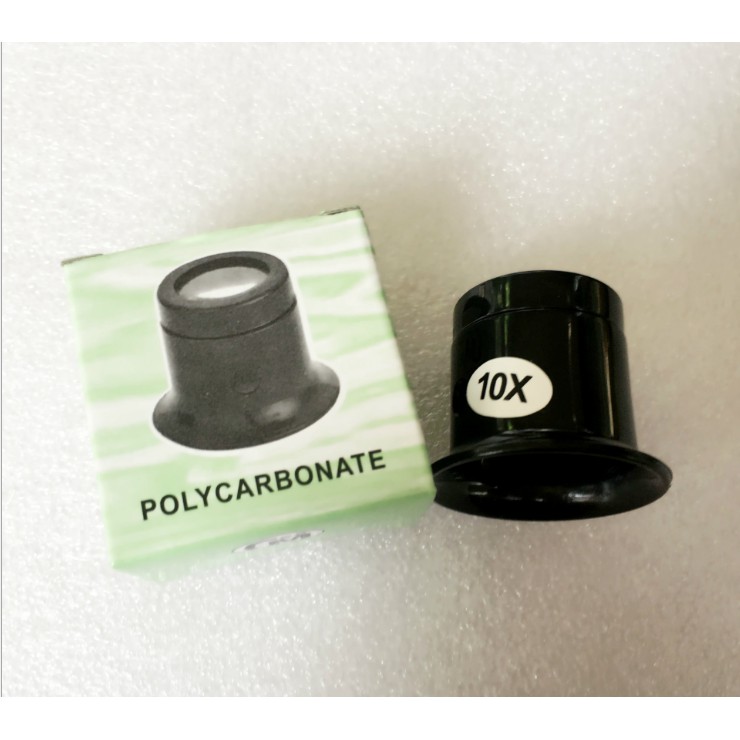 X5 X10 CM EYE LOOK object magnifying glass with glass lenses | Shopee ...