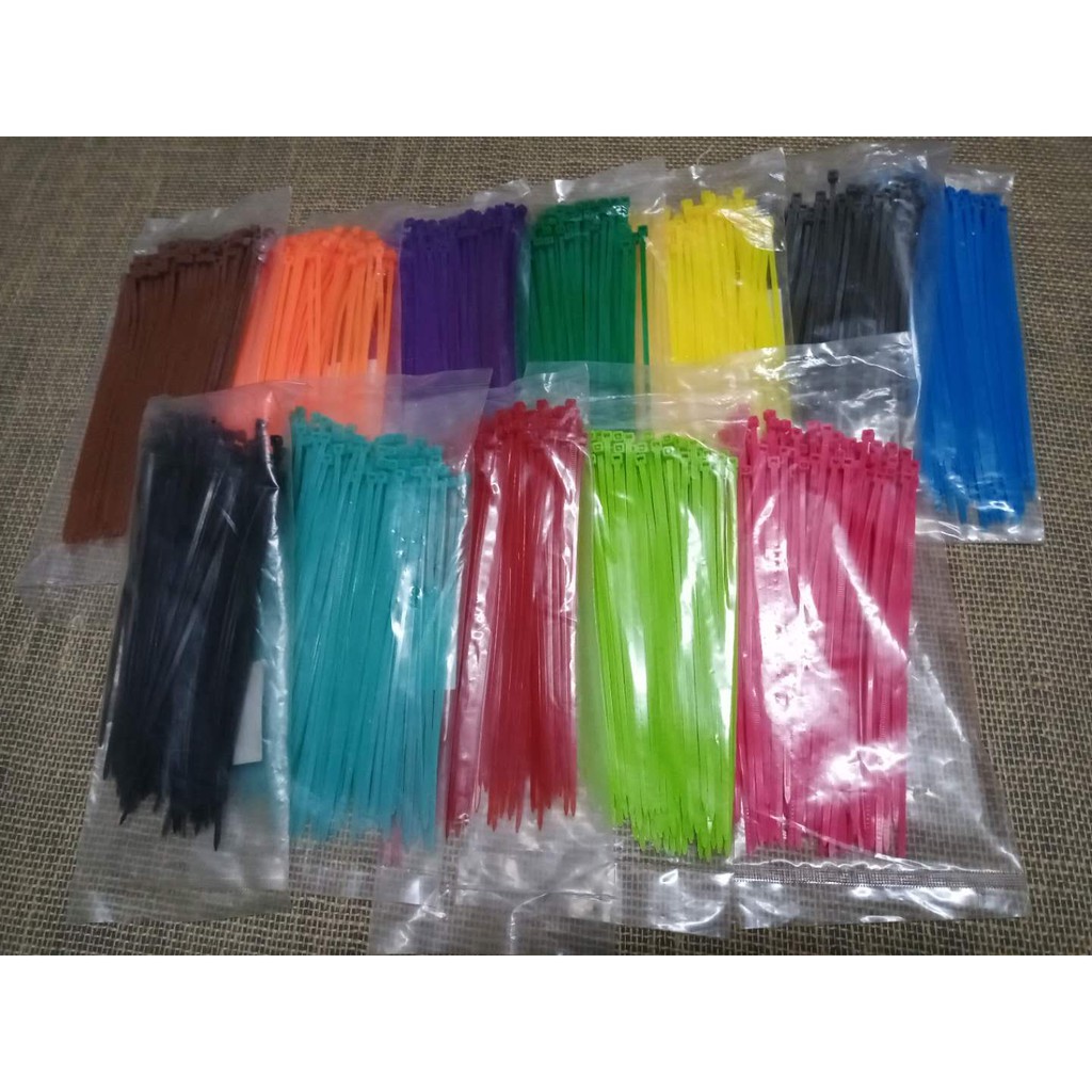 Multi Colour - Nylon Cable Tie (3*150mm) | Shopee Singapore