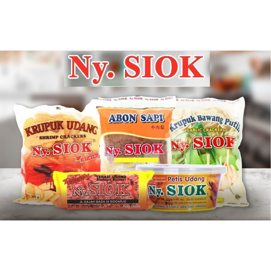 Shrimp Crackers Madam Siok / Ny Siok Kerupuk Udang / Prawn Crackers ...