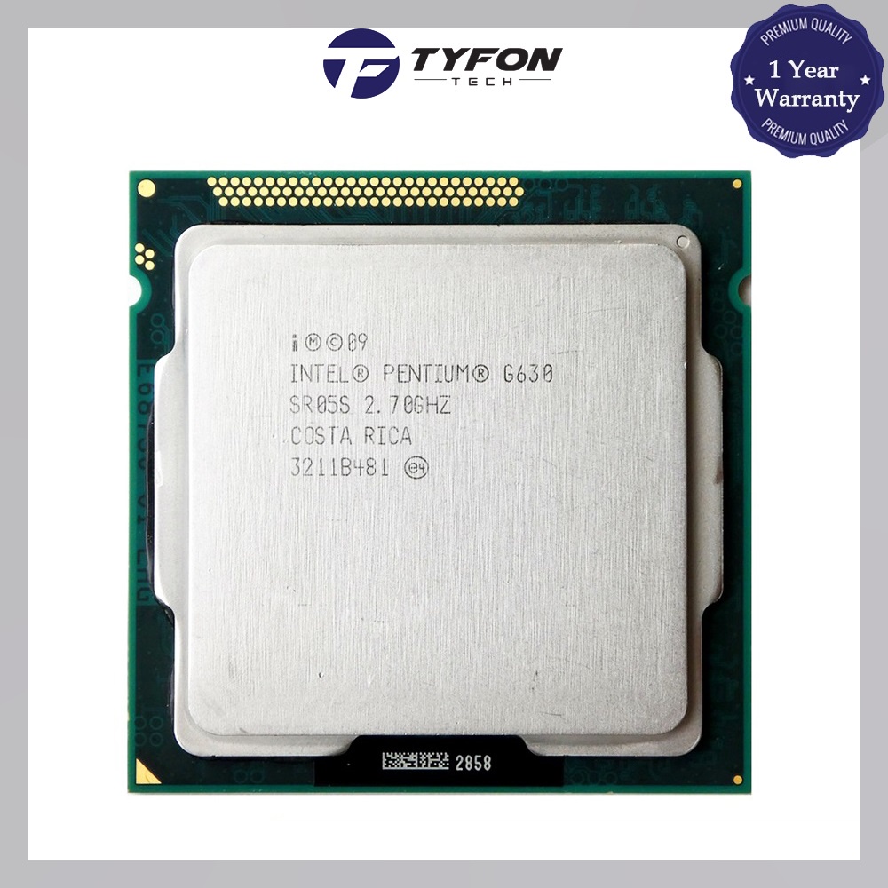 Intel Pentium G630 Desktop Processor (3M Cache, up to 2.70 GHz ...