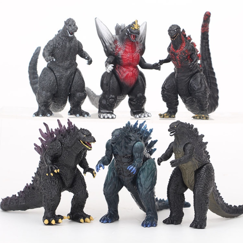 Godzilla King Kong Mothra Ghidorah three-headed dragon monster toy ...