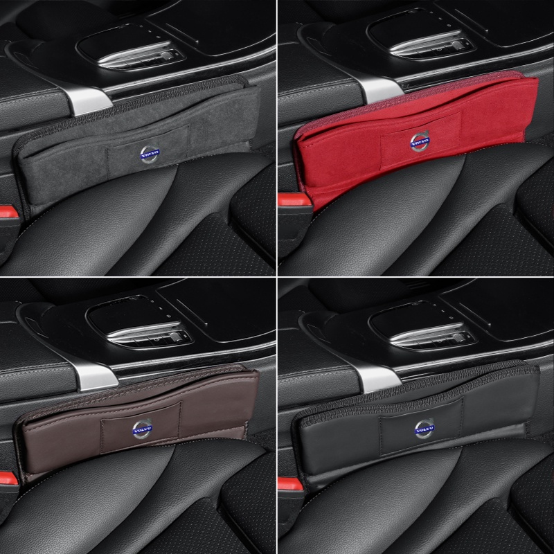 Volvo New Style Suede Storage Bag Car Seat Gap Essential Interior ...