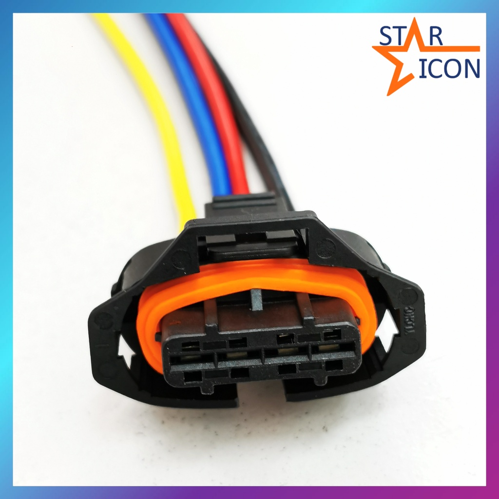 4pin SOCKET CONNECTOR PW810694 USE PROTON MAP SENSOR BLM/EXORA BOLD AND ...