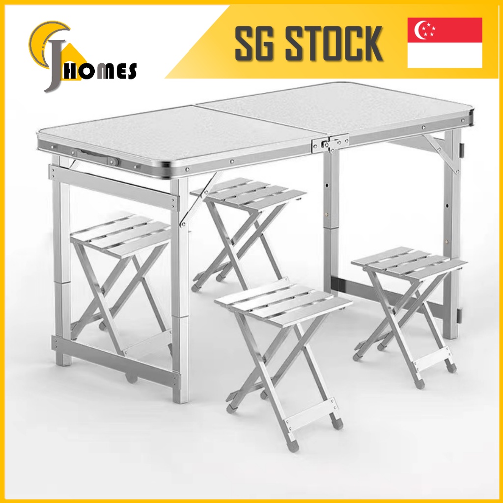 Heavy Duty Portable Aluminium Folding Table Outdoor | Foldable Table ...