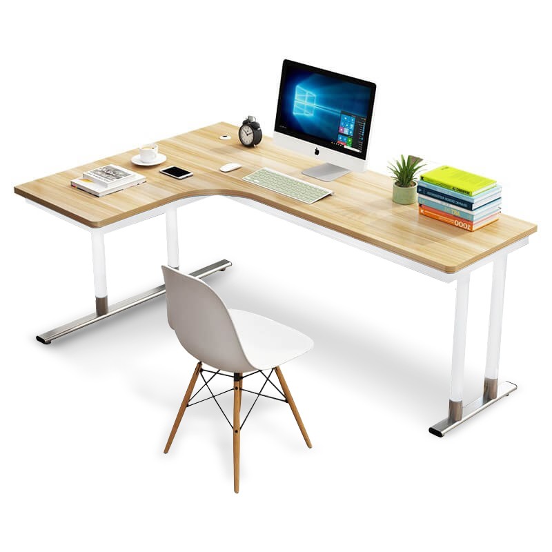 (JIJI SG) TESSA Commercial L-Shape Table (FREE Installation) / Office ...