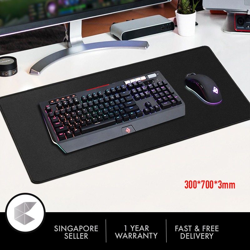 Singapore Ready Stock 800X300MM Mouse Mat Large mousepad Extended ...