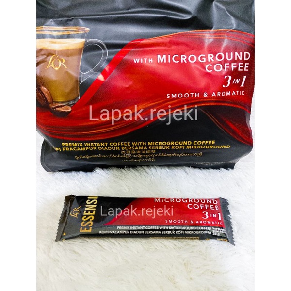 LOR Essenso Coffee With Microground Coffee 3 in 1 100% Arabica Essenso ...