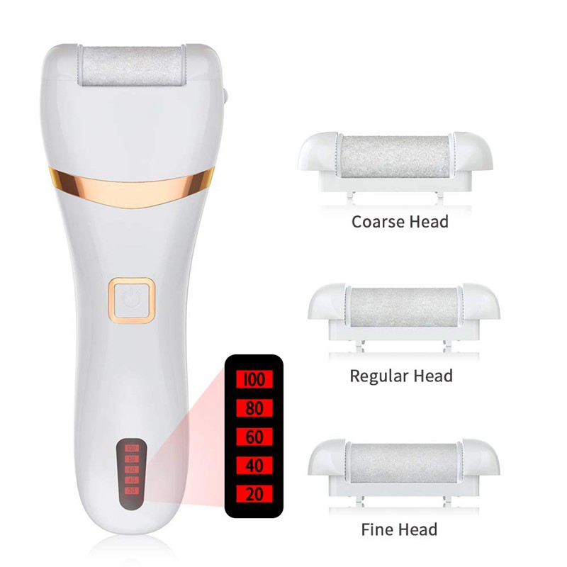Electric Callus Remover Rechargeable Electronic Feet Pedicure File Foot ...