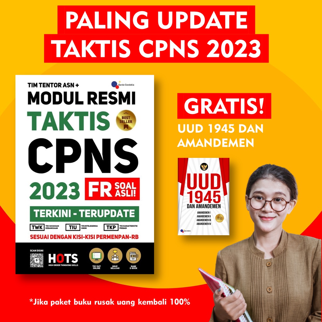 Cpns Book 2023 / Official Module CPNS 2023 FR Original Problems ...
