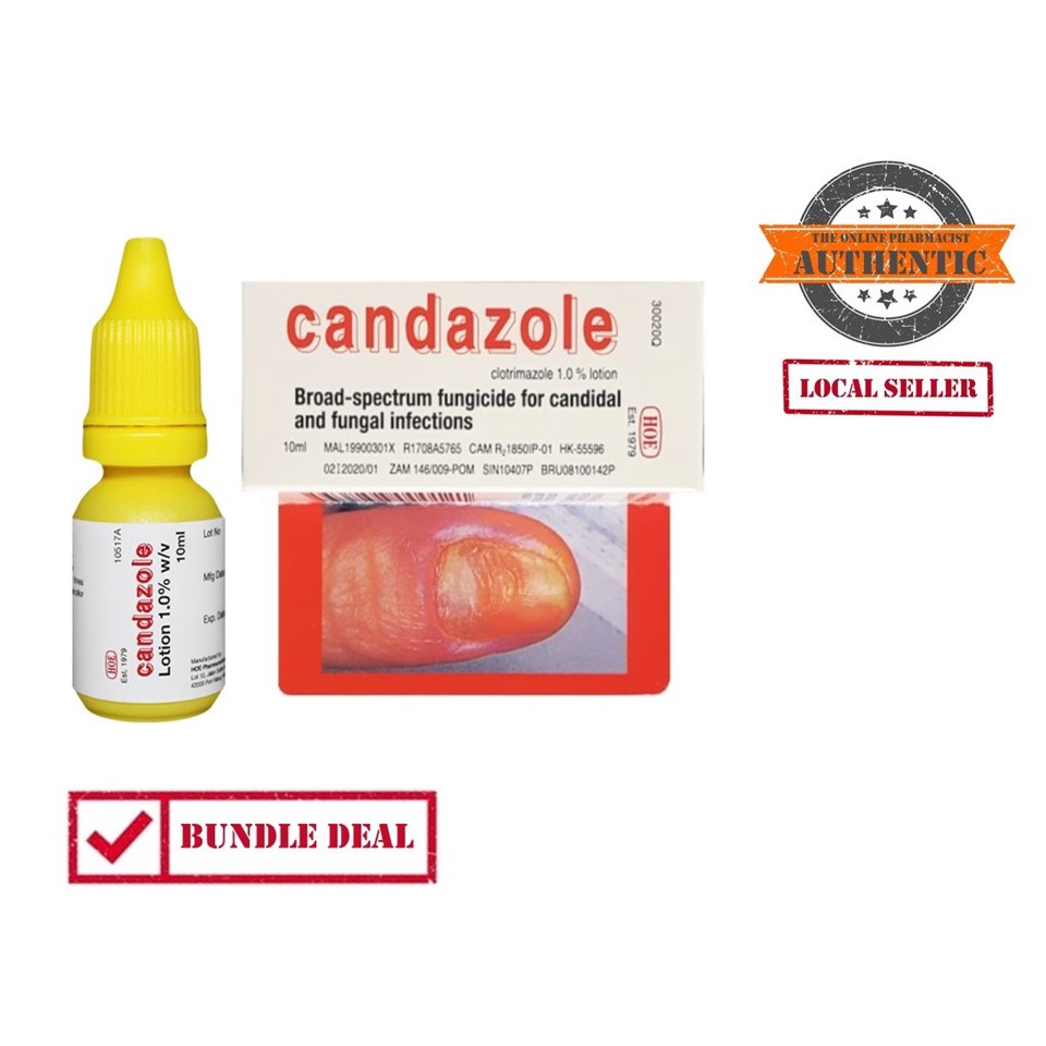 Candazole Clotrimazole 1% Lotion 10ml (Treatment of fungal infection ...
