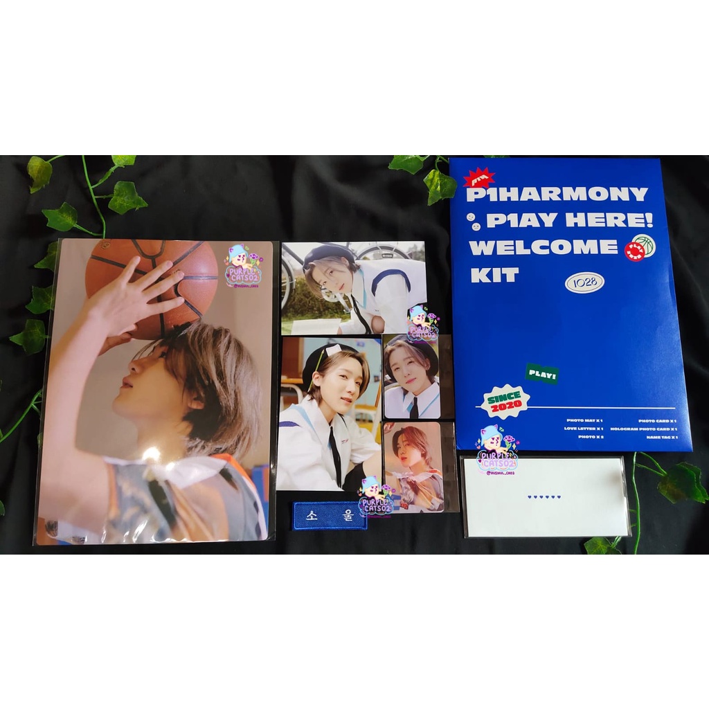 P1harmony Welcome Kit'Soul' OFFICIAL MD [P1AY HERE!] | Shopee Singapore