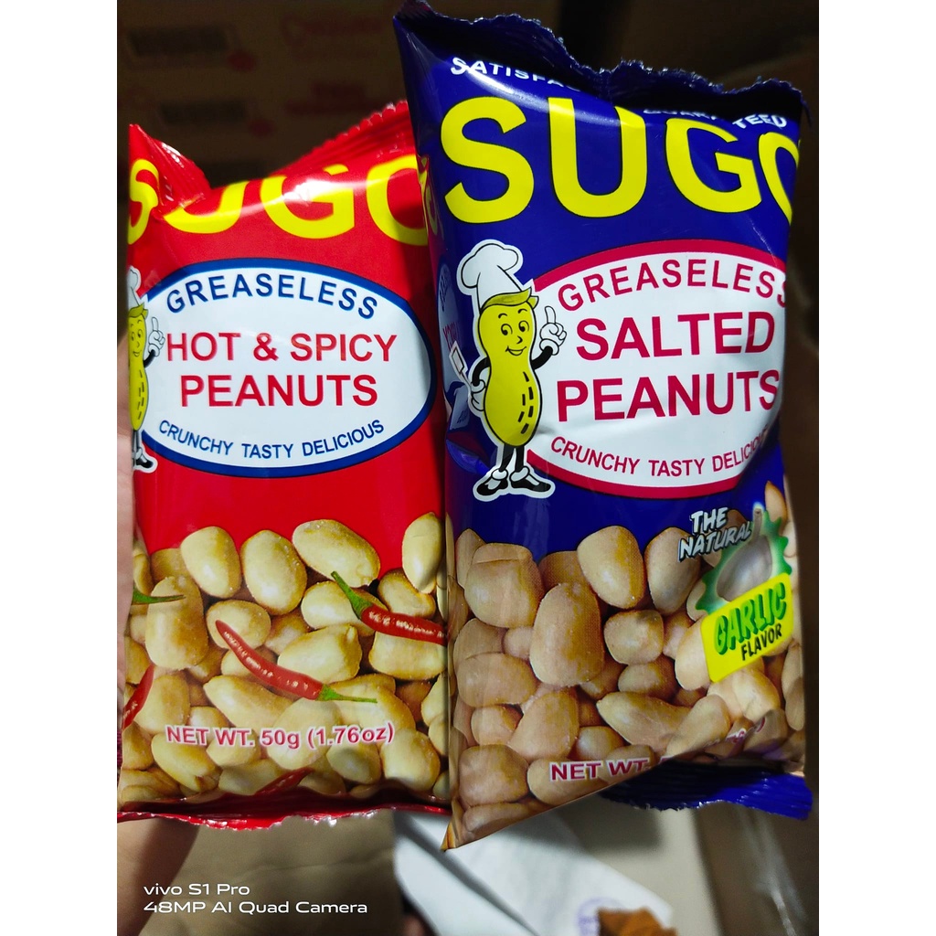 Sugo Grease Less Peanuts 50g | Shopee Singapore