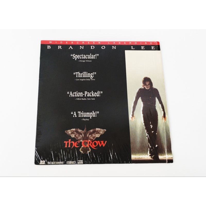 MAY22 初登场!!️ BRANDON LEE : THE CROW LASER DISC/LD-( % official ...