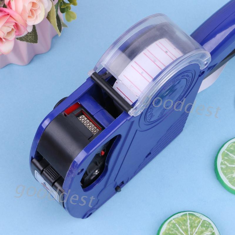 good MX-5500 EOS 8 Digits Price Tag Gun Labeler Labeller Label Paper ...