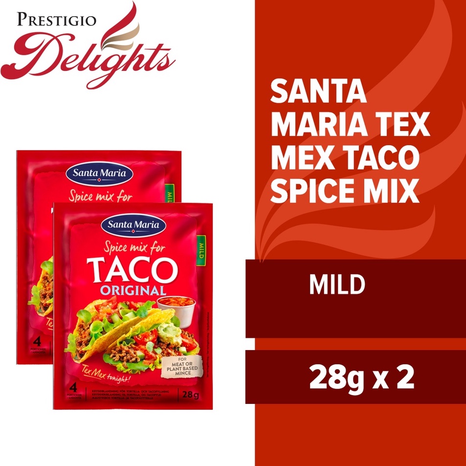 Santa Maria Taco Spice Mix 28g Bundle of 2 | Shopee Singapore