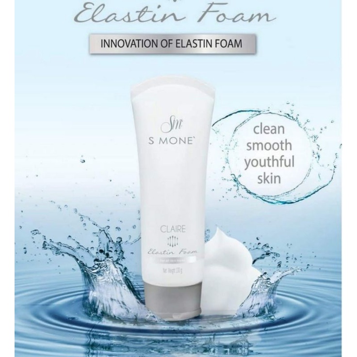 S MONE - CLAIRE ELASTIN FOAM (FACIAL WASH) | Shopee Singapore