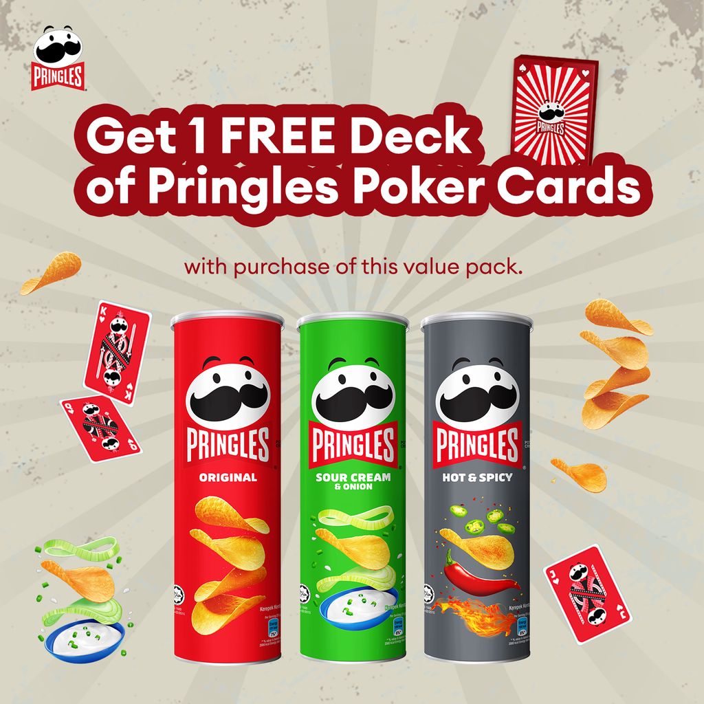 Pringles Playing Cards Bundle Pack | Shopee Singapore