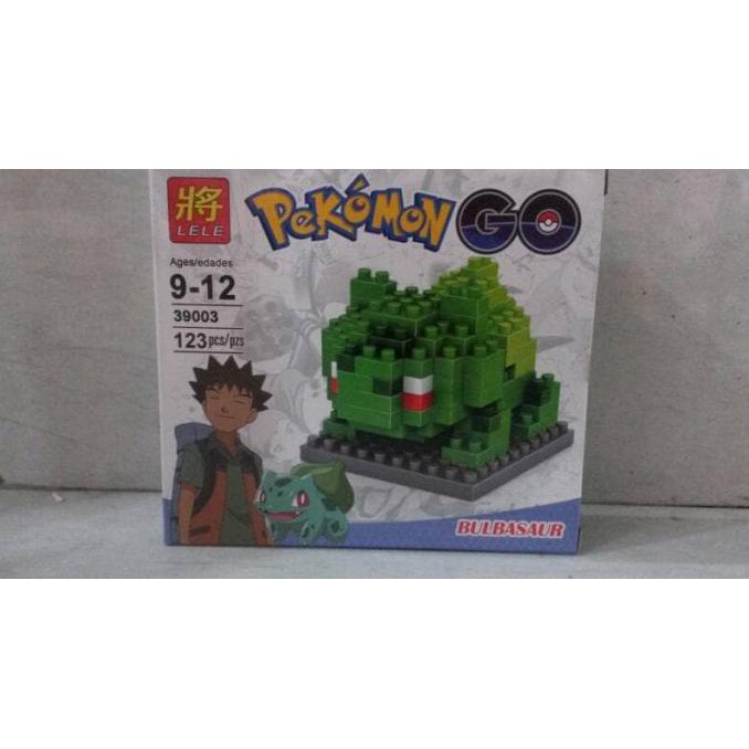 Nano Block / Bricks Pokemon Bulbasaur (Lele) | Shopee Singapore