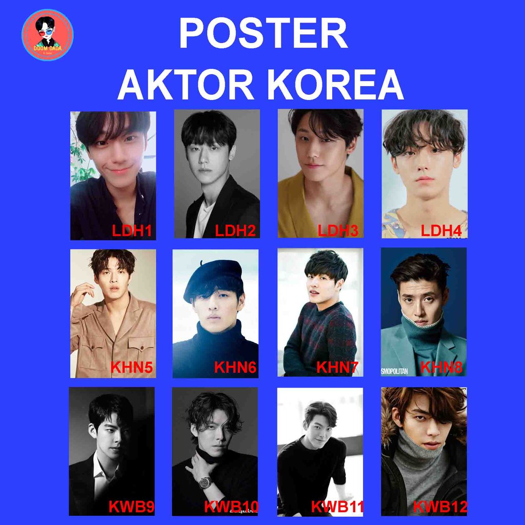 Lee DO HYUN Poster / KANG HANEUL Poster / KIM WOO BIN Poster / Korean ...