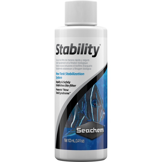 Seachem Stability Nitrifying Bacteria (100ml/250ml/500ml) | Shopee ...
