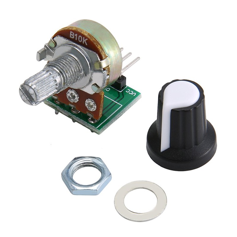 10K Resistance Potentiometer Module Adjustable Resistance Module Analog ...