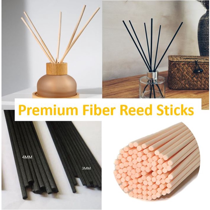 [Local Stock] (250mm by 3mm) Premium Fiber Reed Sticks for all oil ...
