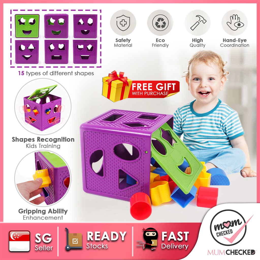 Baby Shape Sorter | Shape Sorter Toy | Block Toys | Shape & Color ...