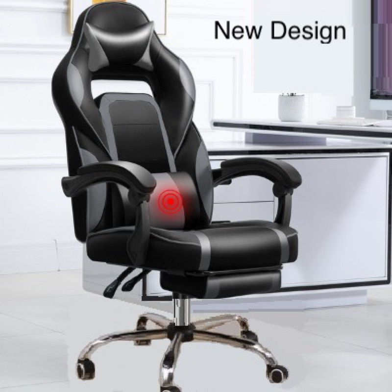 Gaming Chair Ergonomic Swivel Armchair Computer Stool | Shopee Singapore
