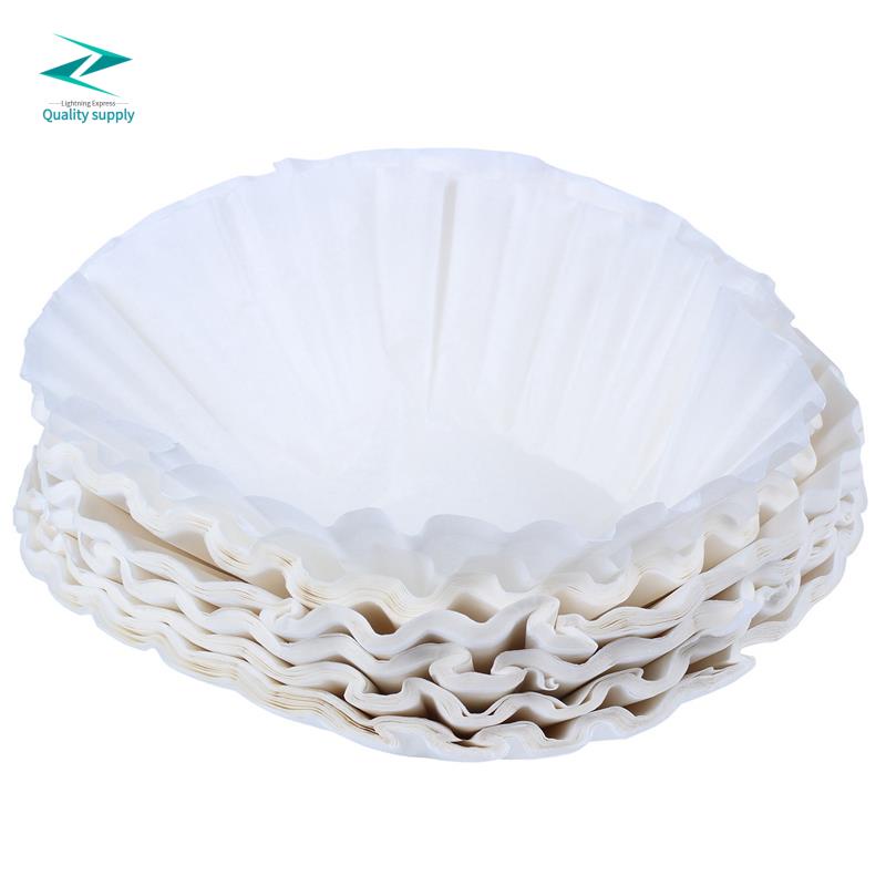 500Pcs 25Cm Sheets American Commercial Coffee Filter Paper Basket ...