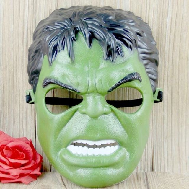 Halloween PVC Mask Combo Hulk Costume Cosplay Face Wear | Shopee Singapore