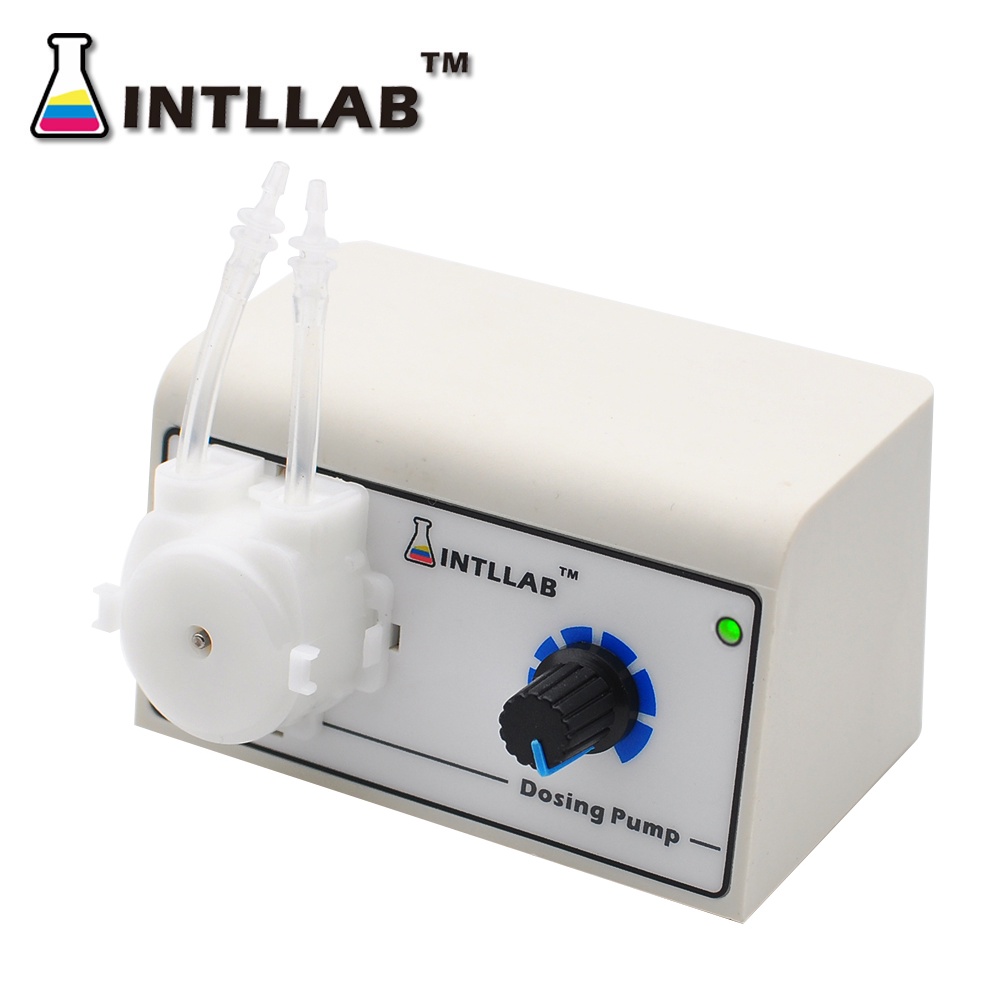 INTLLAB Dosing Pump for Aquarium Lab Water Analytical Peristaltic Pump ...