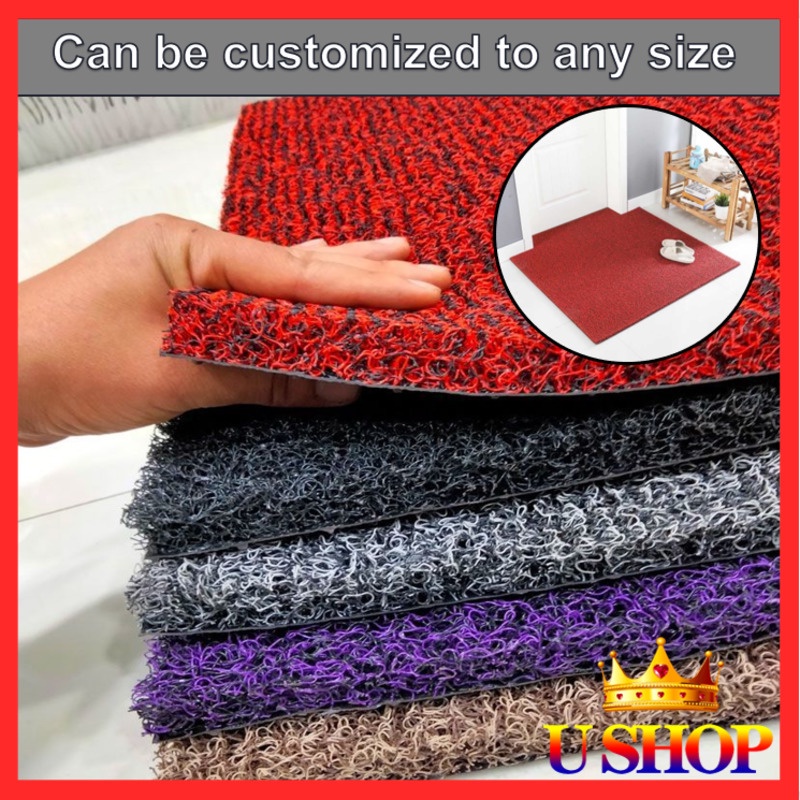 🔥Free shipping🔥PVC Carpet Door Mat Entrance To Remove Sludge Mat ...