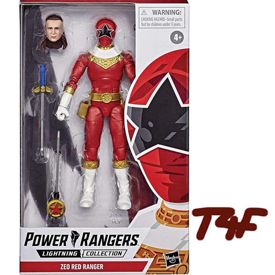 Lightning collection Zeo Red ranger (Ohranger Ohred) superhero model ...