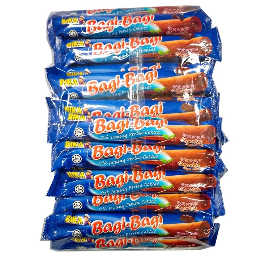 Bika Pika/Bagi-bagi Stick Corn Snacks 40pcs/bag (Halal) | Shopee Singapore
