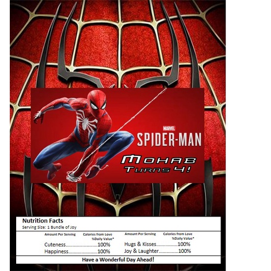 Kit Kat Chocolate Wrapper - Spiderman | Shopee Singapore