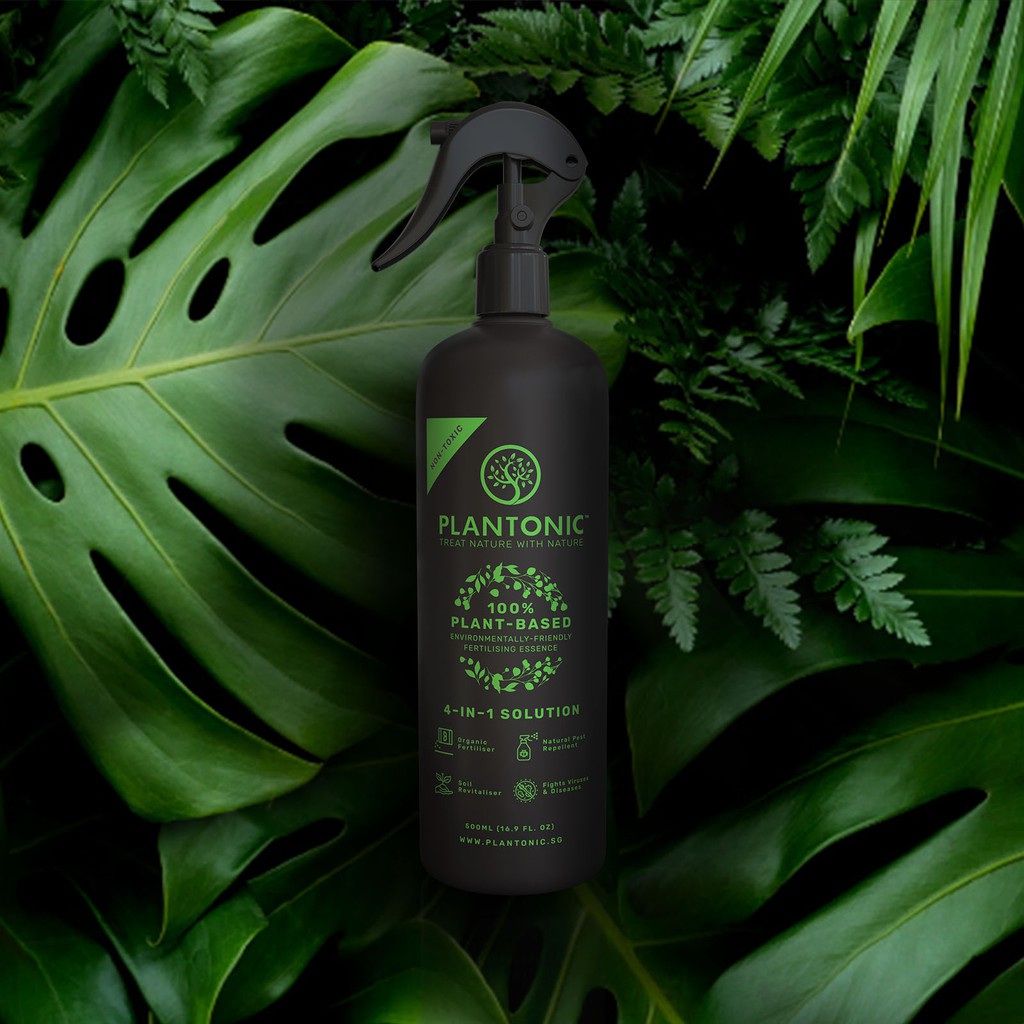 Plantonic 4 in 1 Organic Plant-Based Eco Friendly Fertiliser 500ml ...