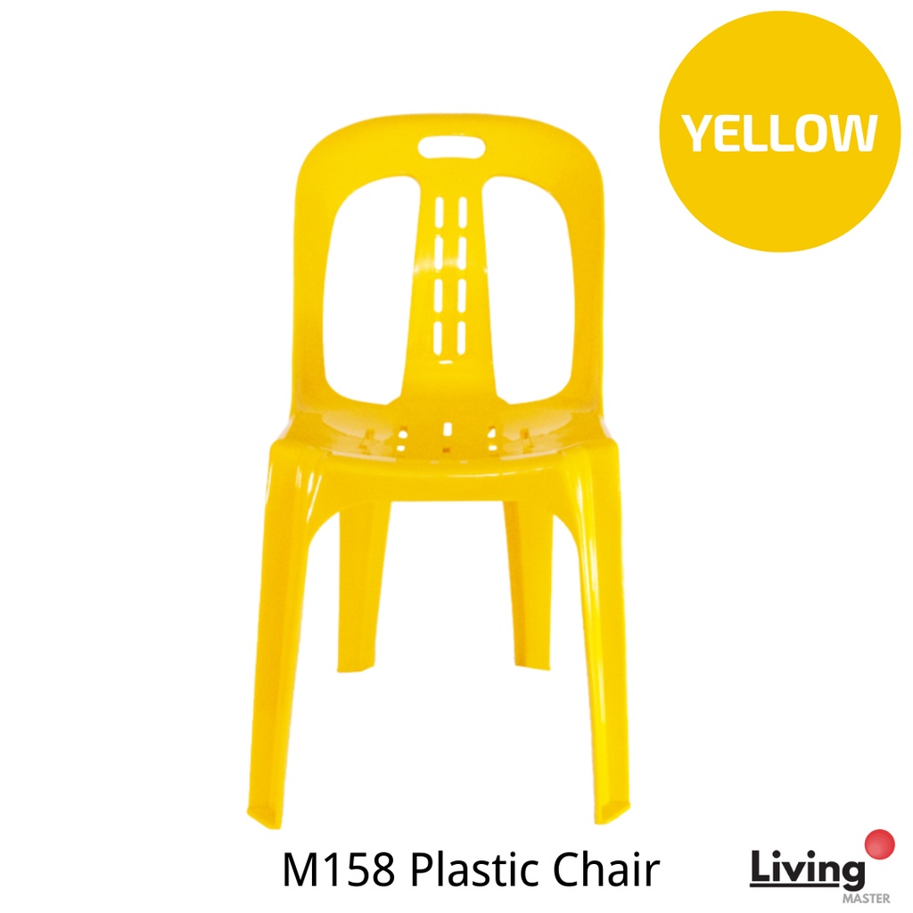 Classic Design Plastic Chair Plastic Dining Chairs Backrest Stackable ...