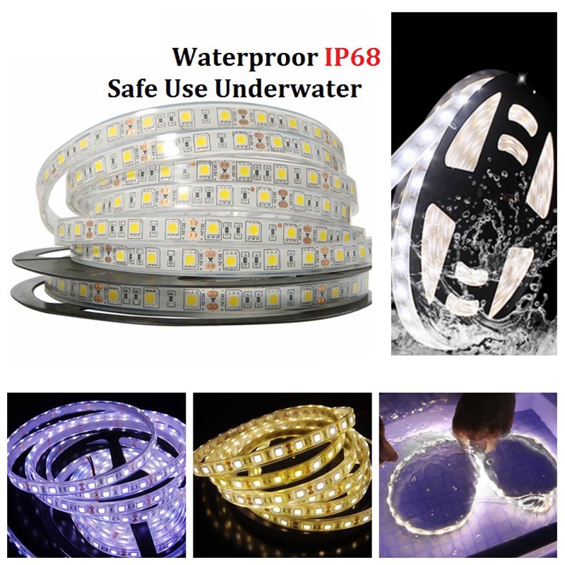 IP67 IP68 Waterproof LED Strip 5050 DC12V High Quality Underwater ...