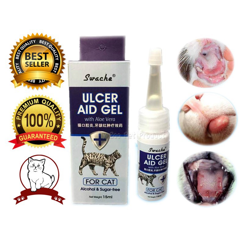 Swache Ulcer Aid Gel for Cat (15ml) | Shopee Singapore