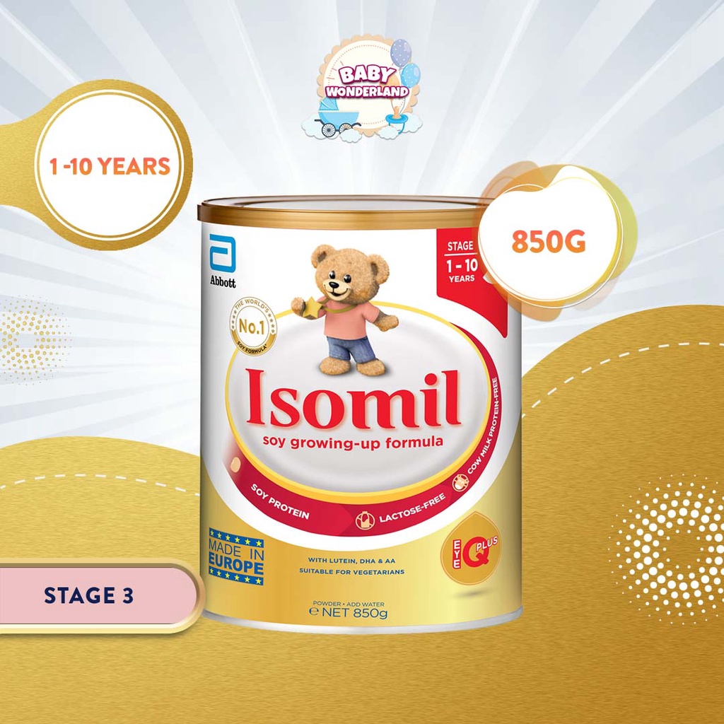 (25% OFF)[Single Tin] Abbott Isomil EyeQ Plus Stage 3 Soy Growing-Up ...