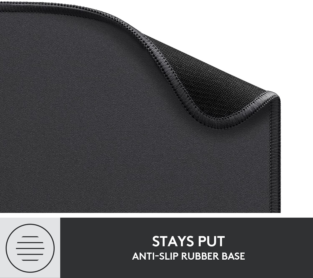 Logitech Mouse Pad Studio Series, Soft, Smooth, Anti-Slip, spill-proof ...