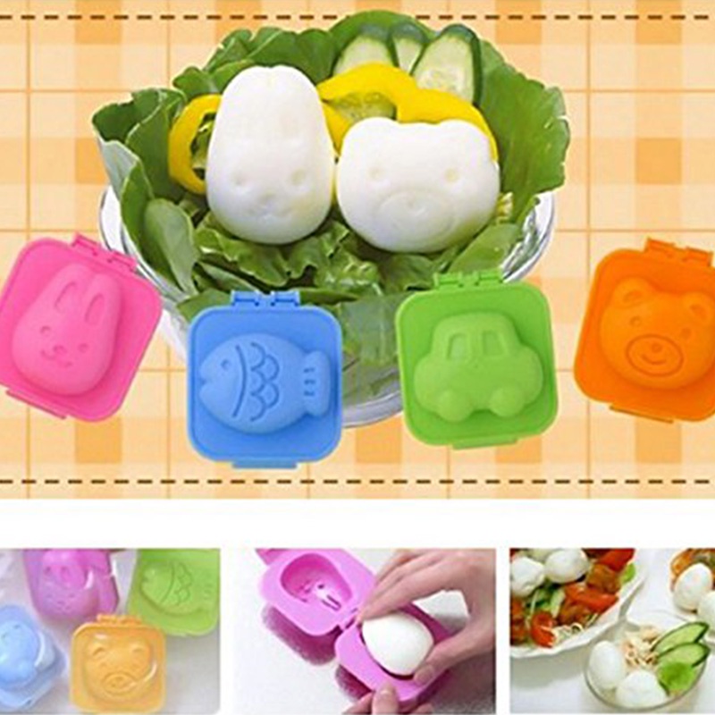 Cute Cartoon Kid Bento Decorating Mold Boiled Egg Sushi Mold Nori ...