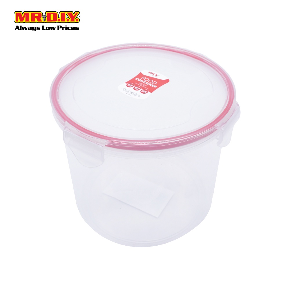 MR.DIY Premium 4 Side Lock Airtight Food Canisters Container (2200ml ...